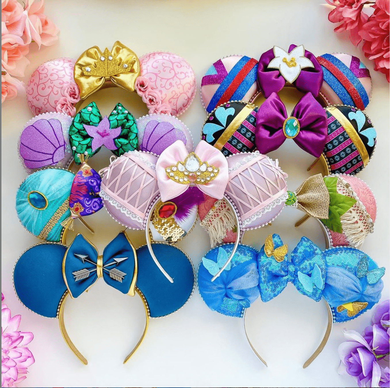 Unique Disney Ears by Crafty Olivia Cuties • FashionEarsta